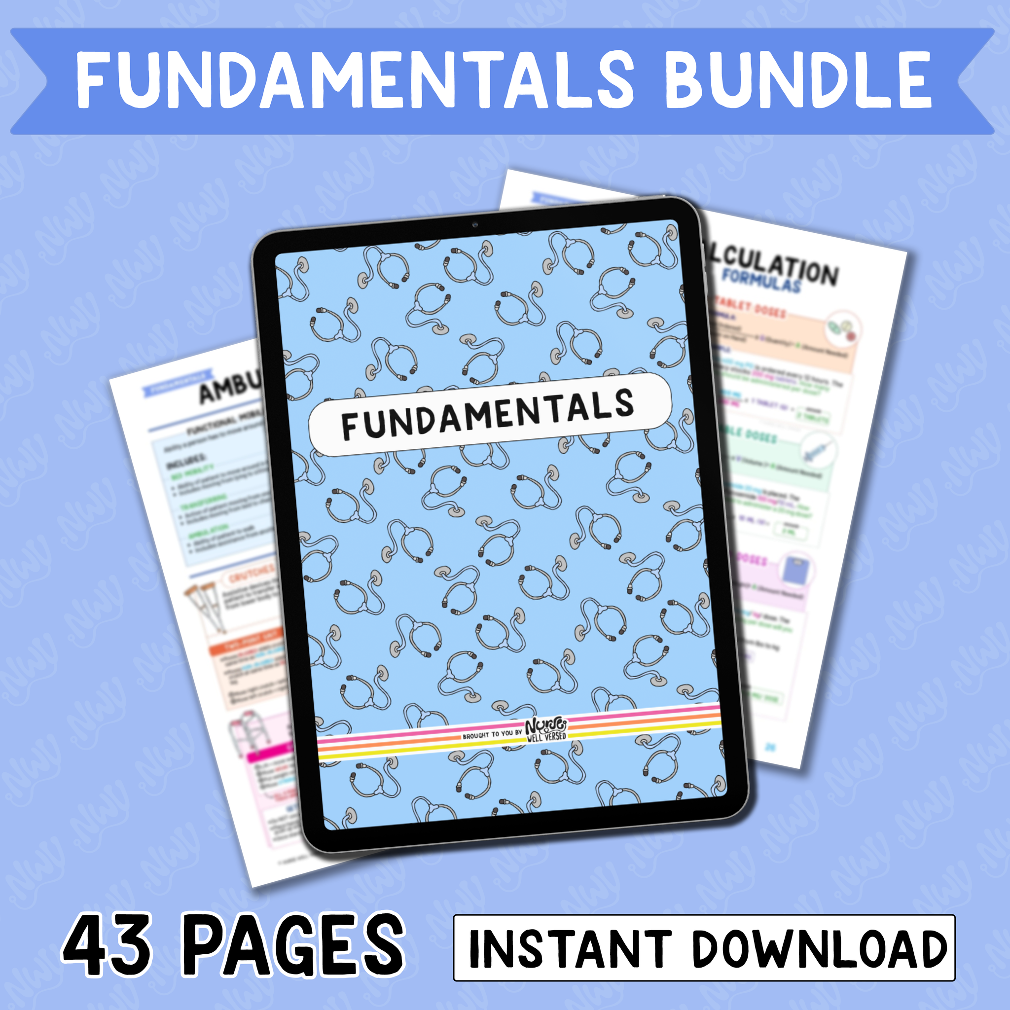 Fundamentals Bundle – Nurse Well Versed