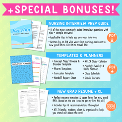 Nursing School Success Bundle – Nurse Well Versed