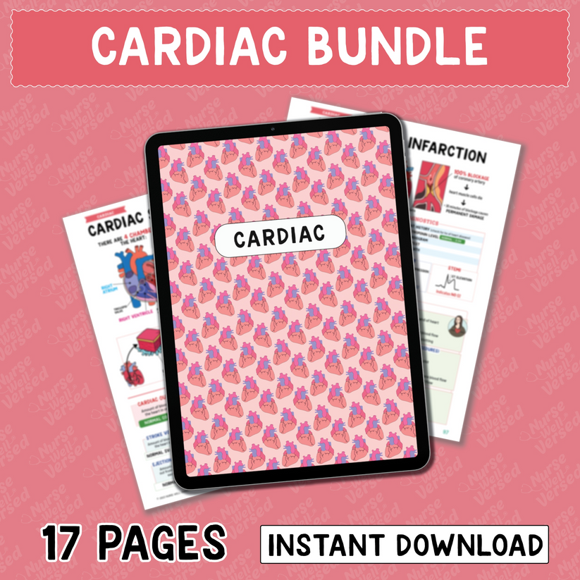 Cardiac Bundle – Nurse Well Versed™